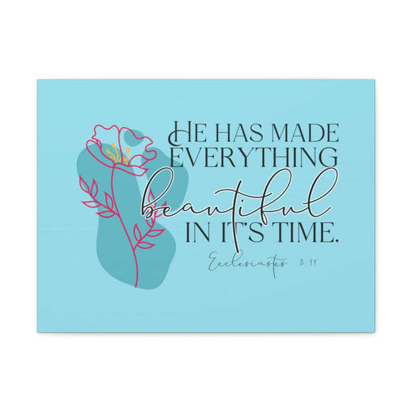 Express Your Love Gifts | Art | Scripture Sign In Its Time Ecclesiastes ...